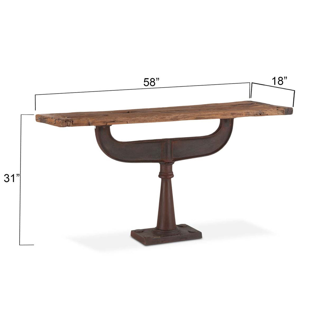 Urban Warehouse Console Table | Lone Star Western Decor