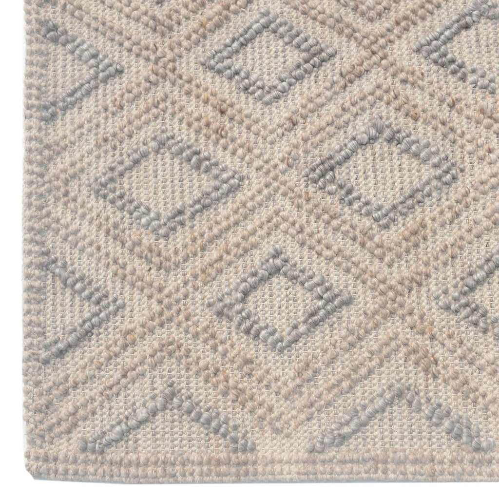 Gray Sand Diamonds Rug - 6 x 9 | Lone Star Western Decor
