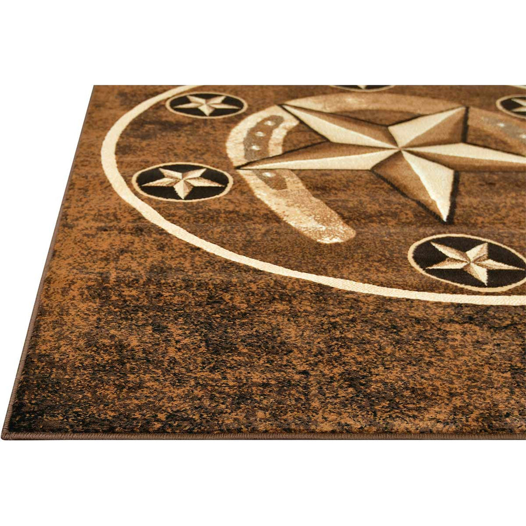 Lonestar Ranch Hickory Rug - 2 x 3 | Lone Star Western Decor