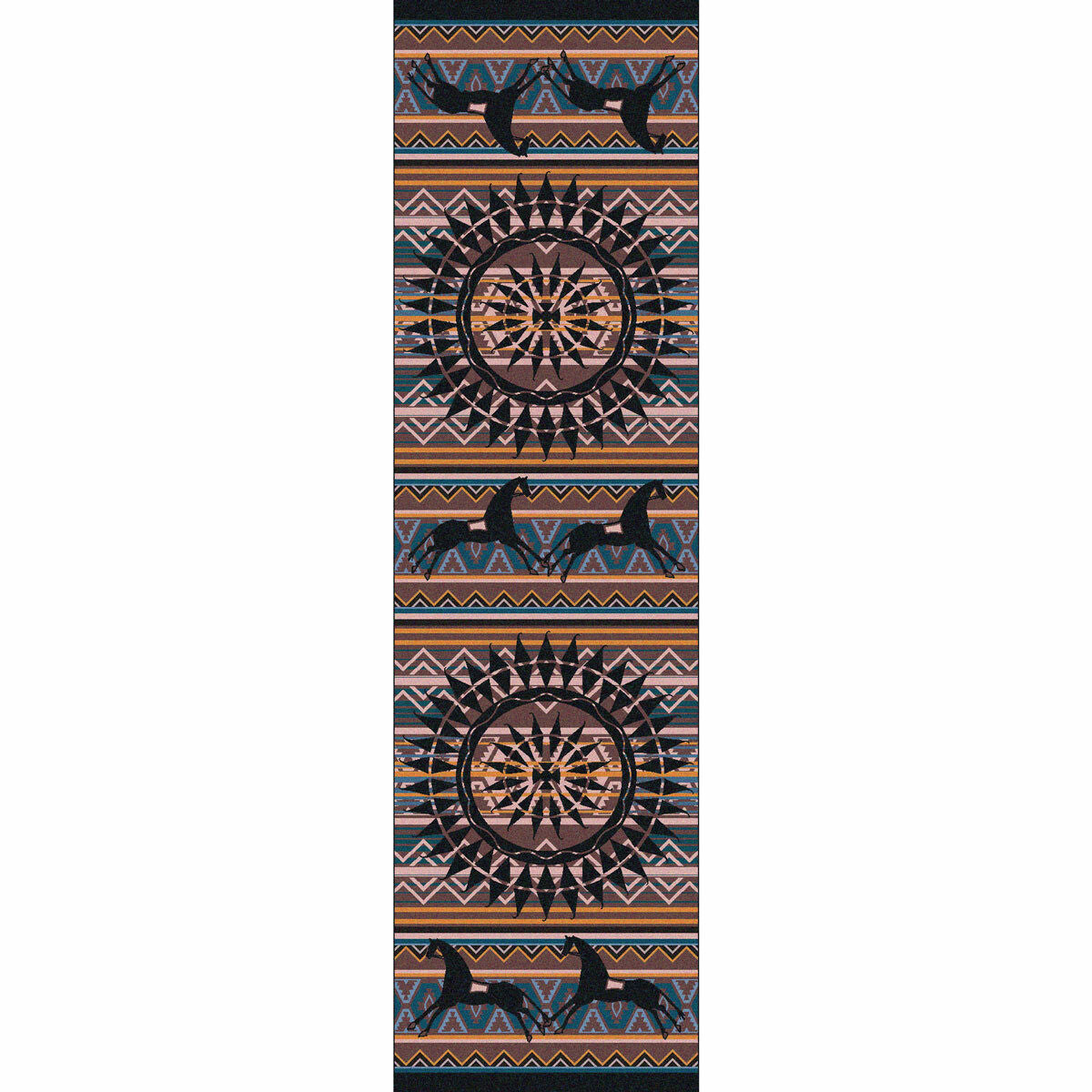 Ghost Rider Rug - 2 x 8 | Lone Star Western Decor