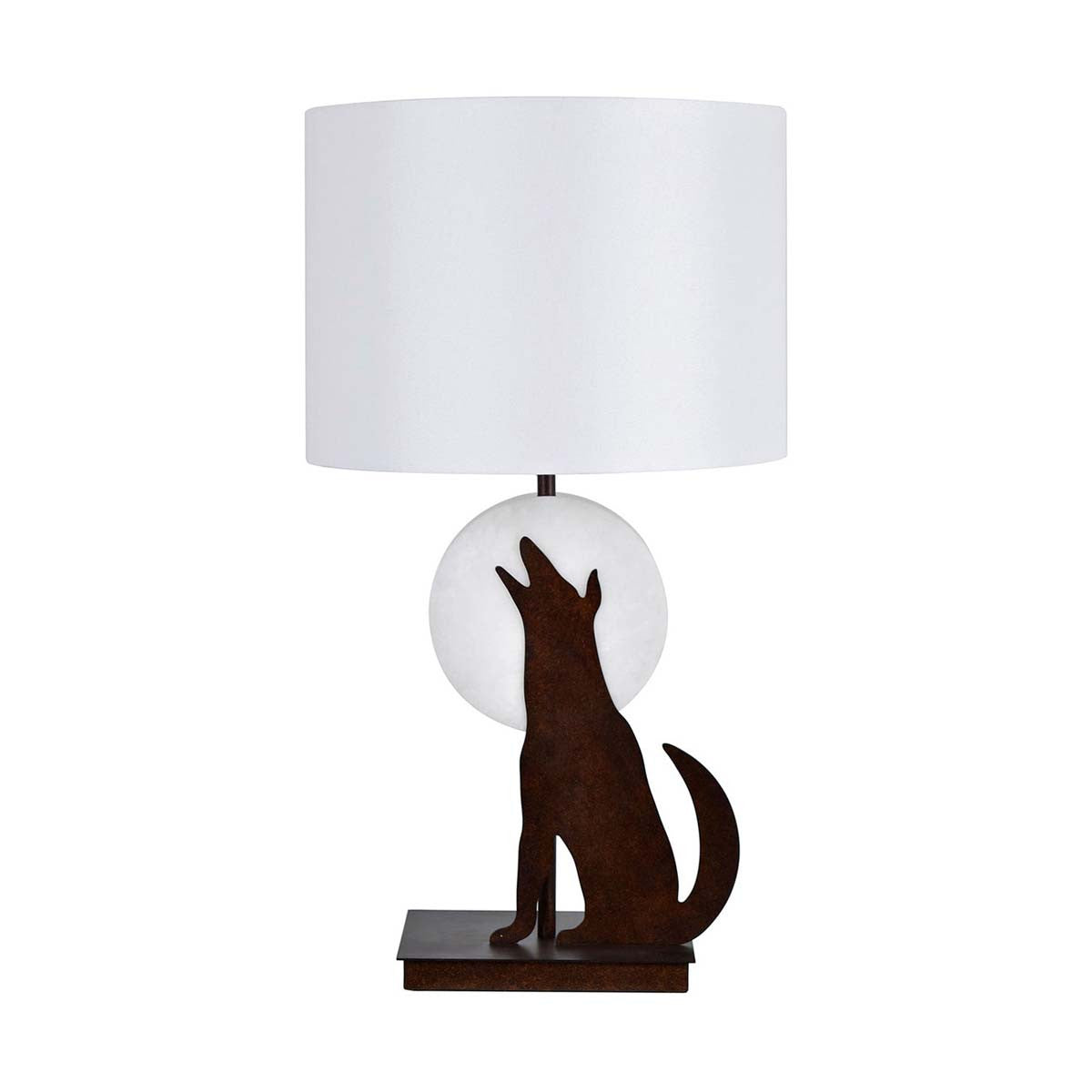 Howling Coyote Table Lamp - Set of 2 | Lone Star Western Decor