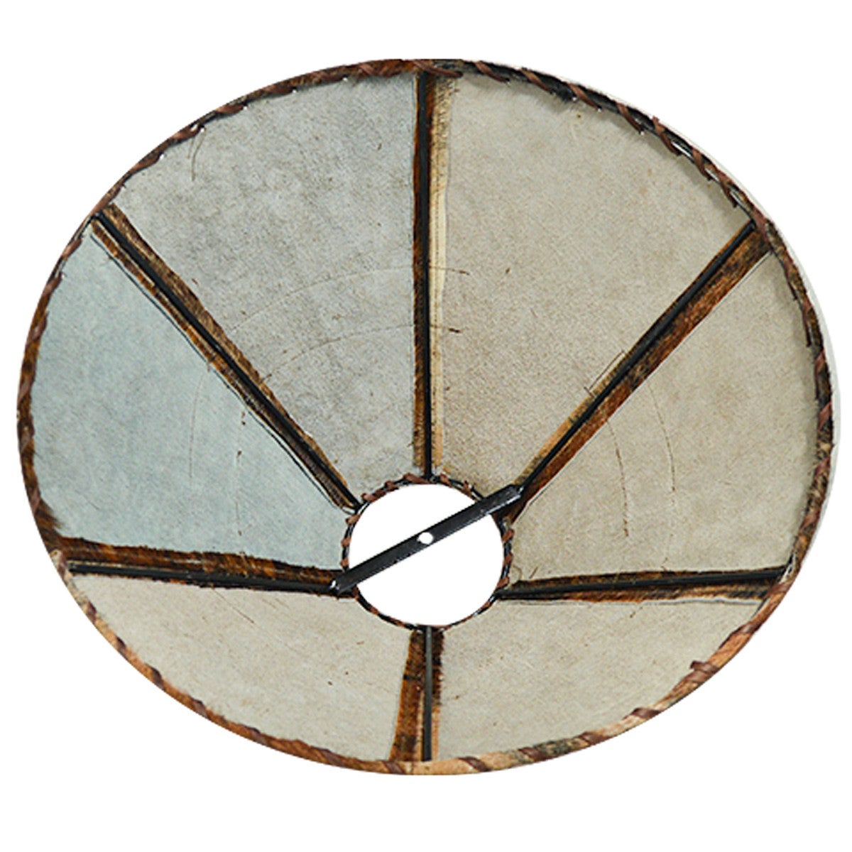 Rustic Lamps: 12-Inch Durango Rawhide Shade | Lone Star Western Decor