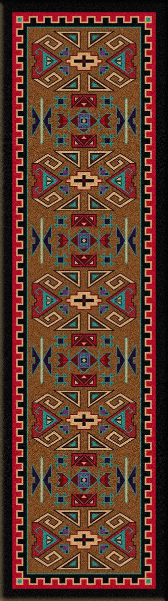 Four Rams Rug - 2 x 8 | Lone Star Western Decor