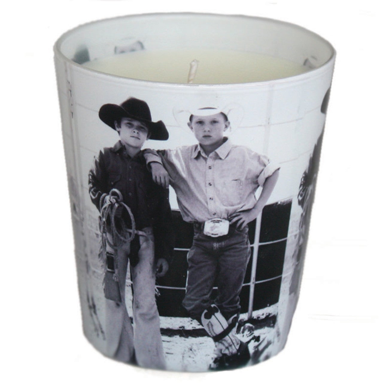 Young Cowboys Candle | Lone Star Western Decor