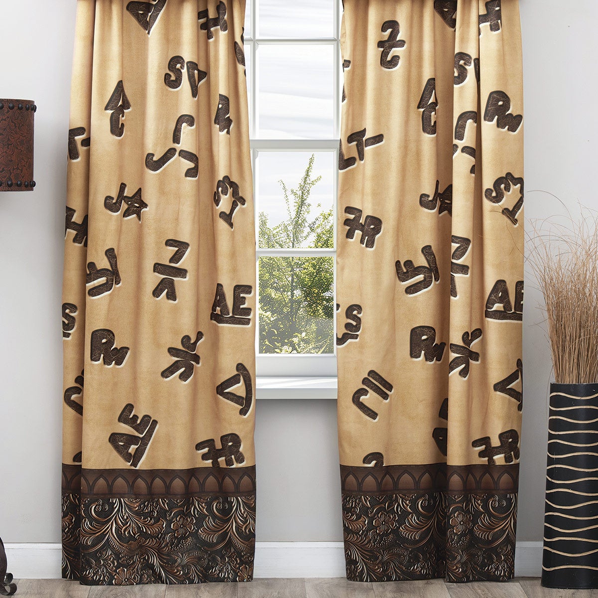 Western Curtains & Window Treatments | Lone Star Western Décor