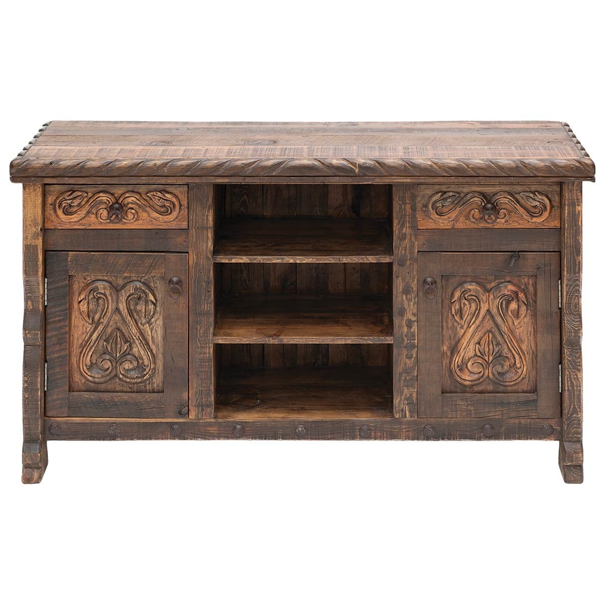Canyon Scrolls TV / Media Console | Lone Star Western Decor