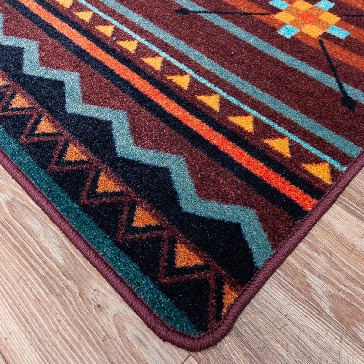 Arrow Path Blue Rug - 8 x 11 | Lone Star Western Decor