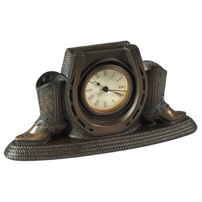 Western Clocks: Cowboy Boot Clock | Lone Star Western Decor