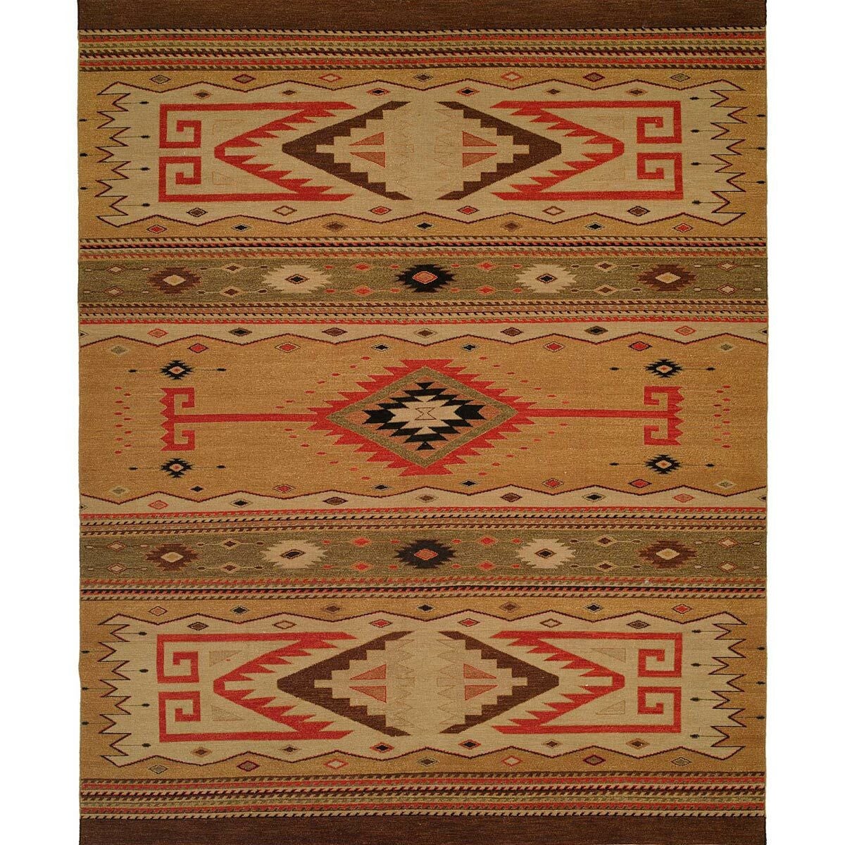 Diamond Bands Rug - 4 x 10 - OUT OF STOCK UNTIL 01/22/2026 | Lone Star ...