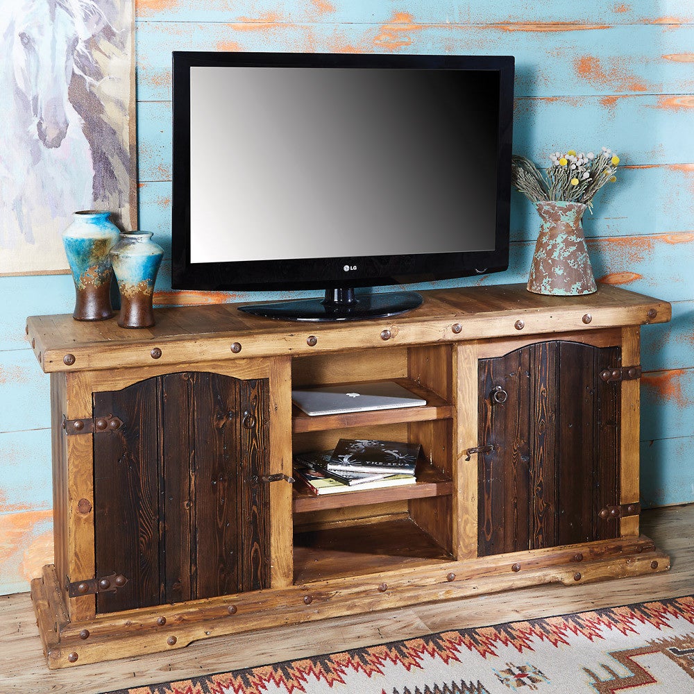 rustic tv cabinets