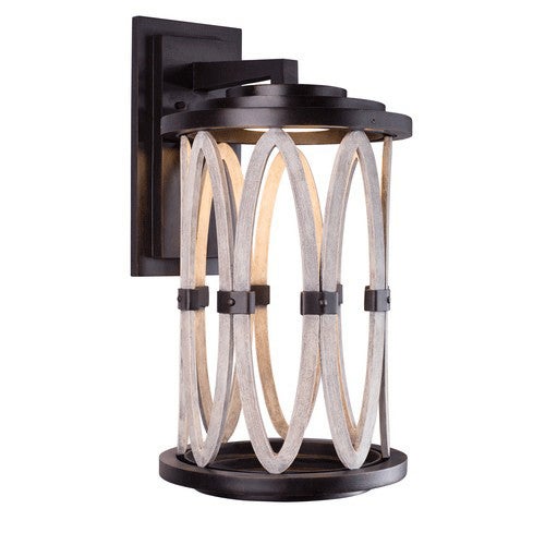 Rustic Wall Sconces: Morgan LED Large Wall Bracket | Lone Star Western ...