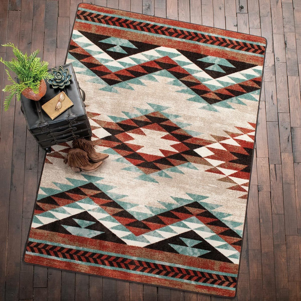 Sedona Sunset Rug - 4 x 5 | Lone Star Western Decor