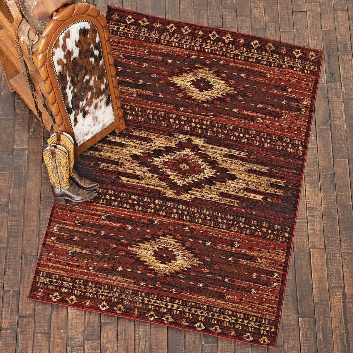 Three Spirits Red Rug - 8 x 10 - OUT OF STOCK UNTIL 12/24/2025 | Lone ...