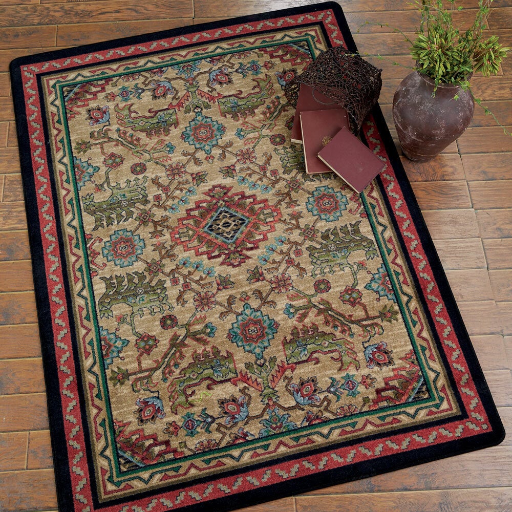 Tribal Echoes Saddle Rug - 11 x 13 | Lone Star Western Decor