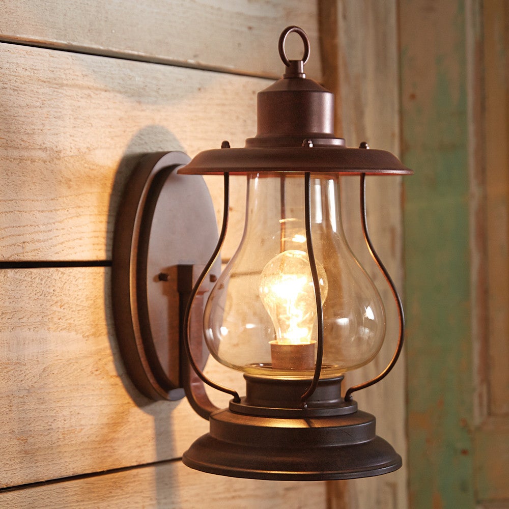 rustic wall lights