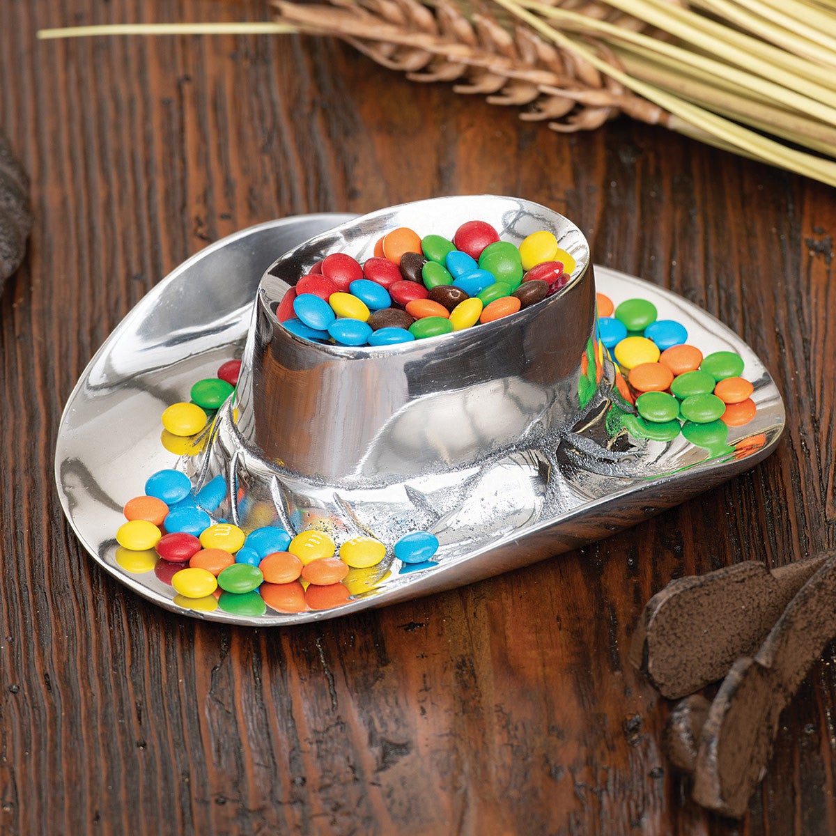 cowboy hat serving dish