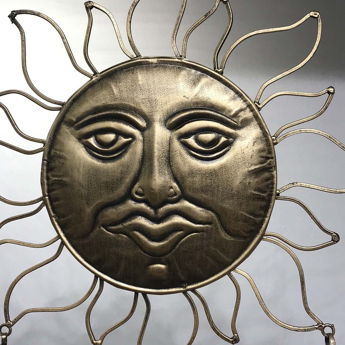 Gold Sunburst Bell Chime | Lone Star Western Decor