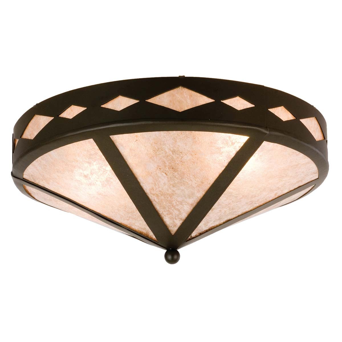 Celestial Diamonds Flush Mount Ceiling Light | Lone Star Western Decor