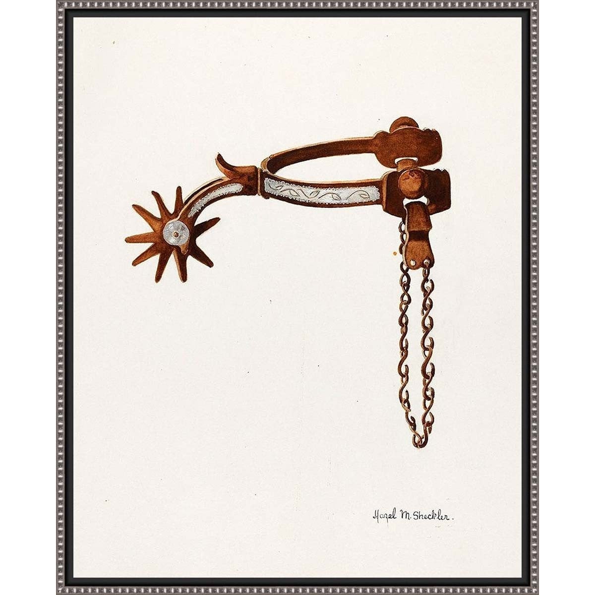 Vintage Spur Wall Art | Lone Star Western Decor