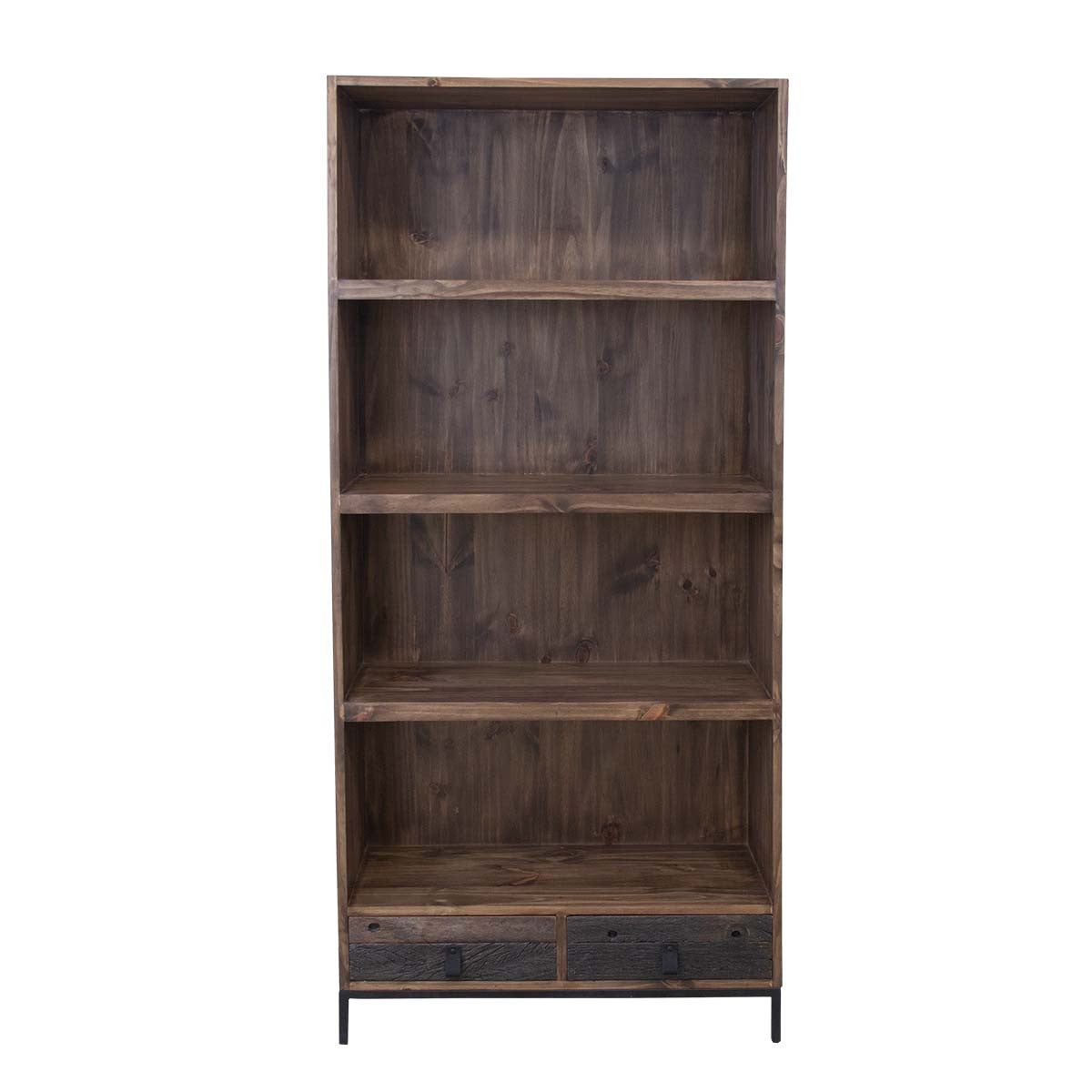 Lakeshore Walnut Bookcase | Lone Star Western Decor