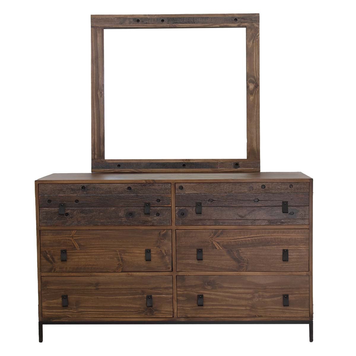 Lakeshore Walnut Mirror | Lone Star Western Decor