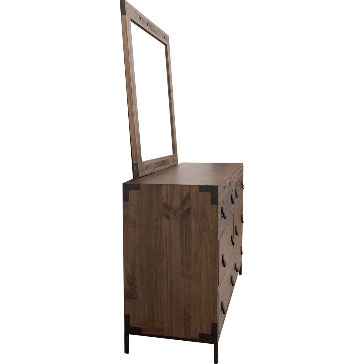 Lakeshore Walnut Mirror | Lone Star Western Decor