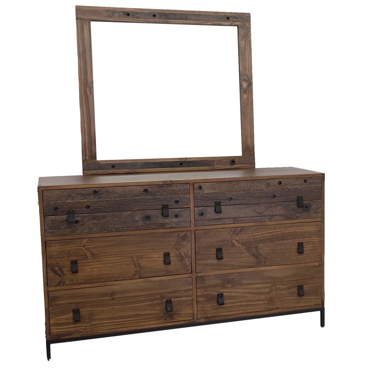 Lakeshore Walnut Mirror | Lone Star Western Decor