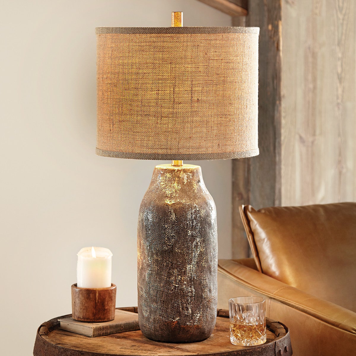 Copperhead Rustic Table Lamp - OUT OF STOCK | Lone Star Western Decor