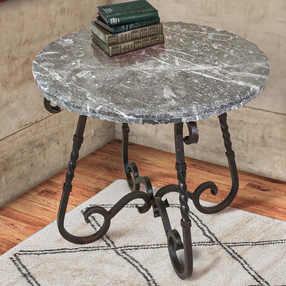 Ashen Stone Occasional Table | Lone Star Western Decor