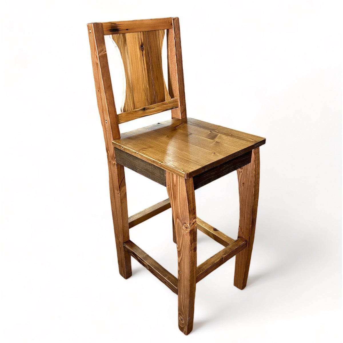 Azul Barnwood Counter Stool | Lone Star Western Decor
