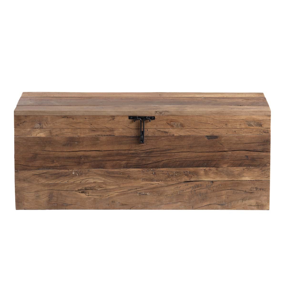 Rustic Wood Storage Chest | Lone Star Western Decor