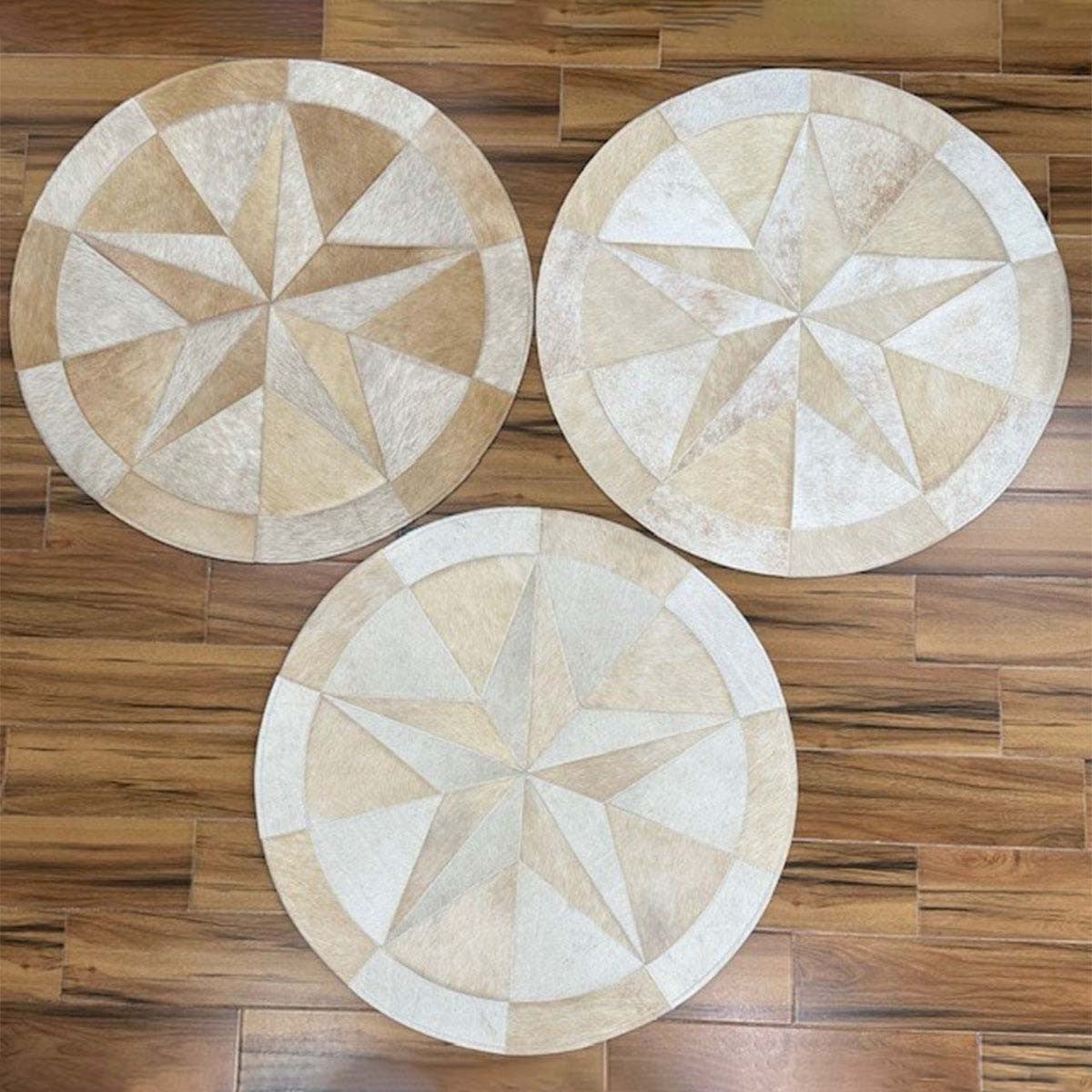 Western Star Round Rug - 3 Ft. Round | Lone Star Western Decor