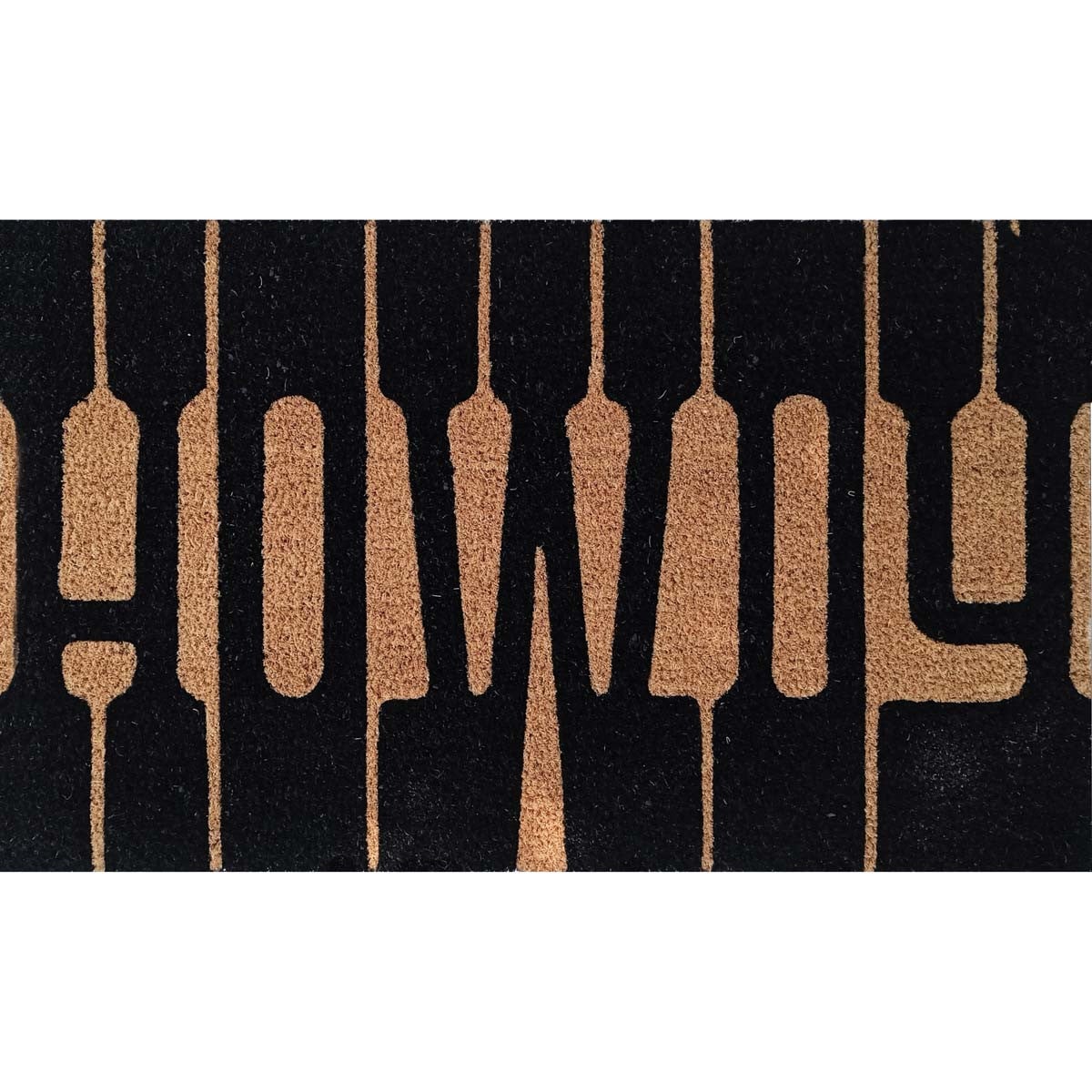 Western Welcome Coir Mat | Lone Star Western Decor