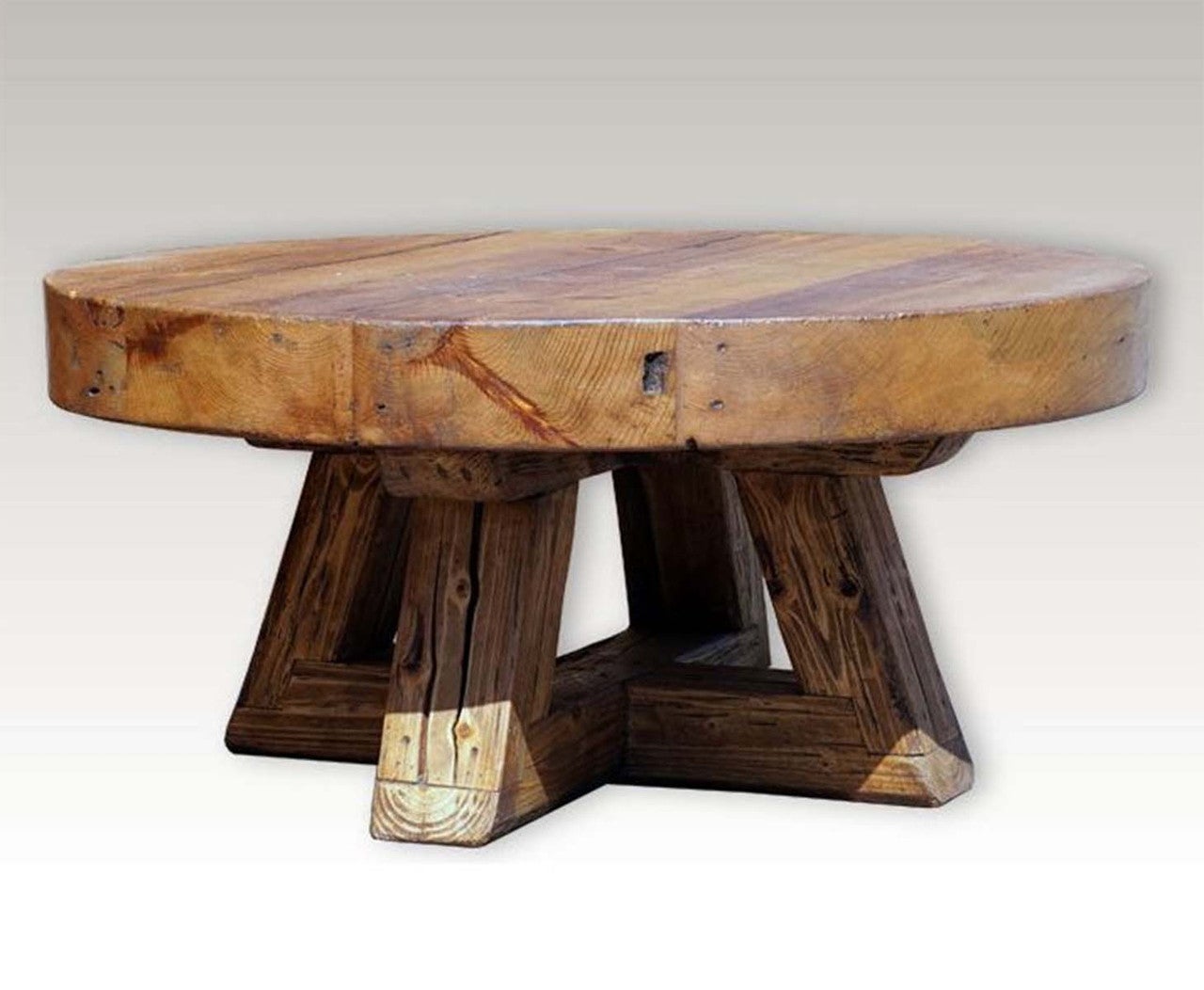 Old Age Flat Top Table | Lone Star Western Decor
