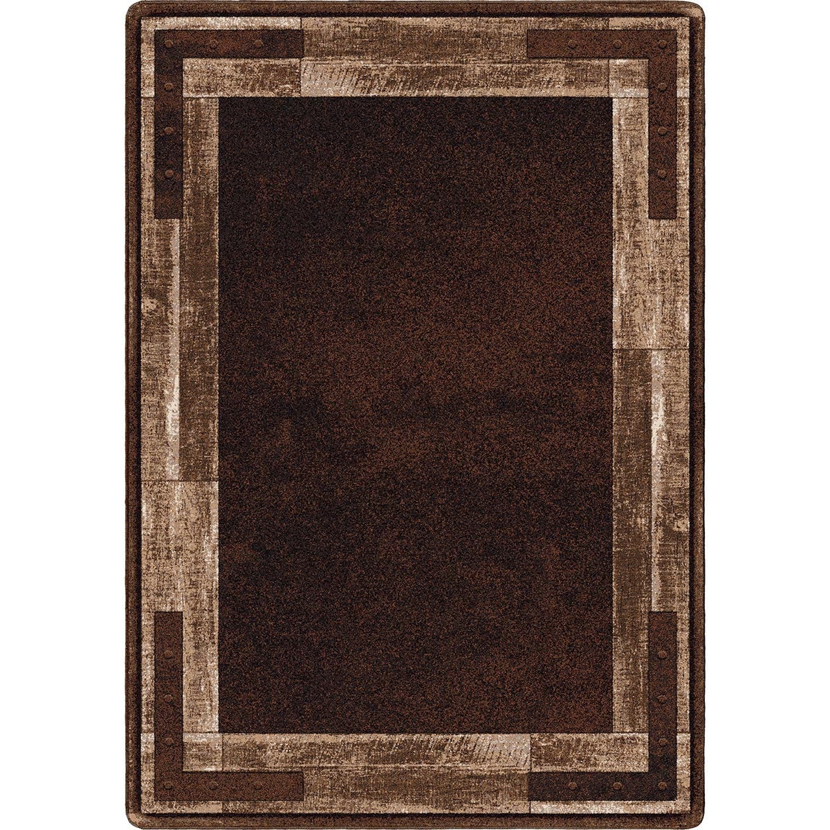 Rustic Barnwood Rug - 11 x 13 | Lone Star Western Decor