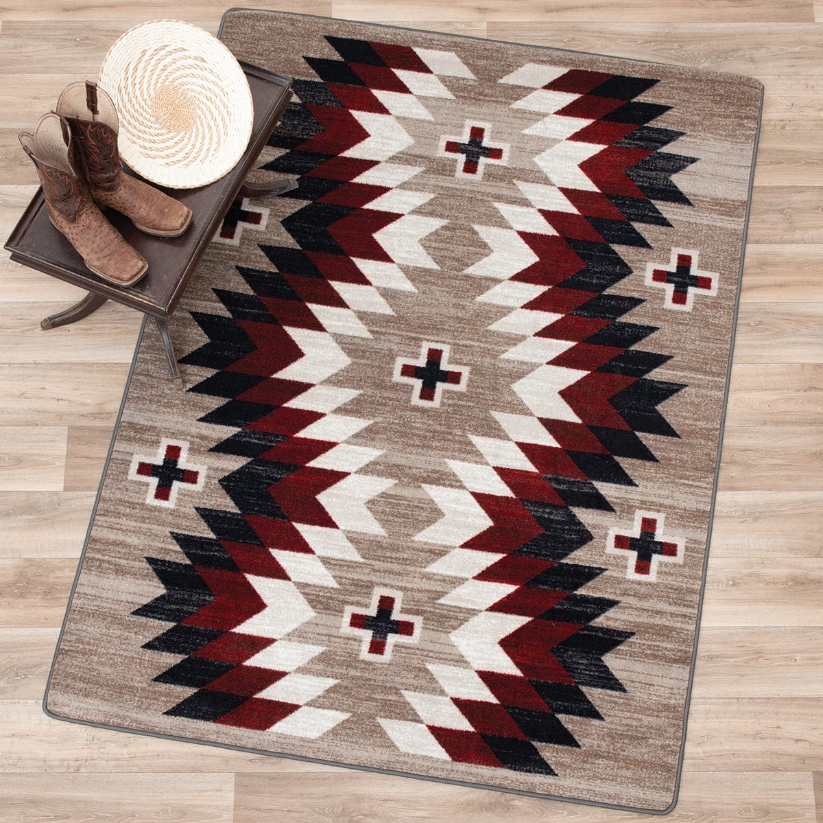 Crimson Vista Rug - 11 x 13 | Lone Star Western Decor