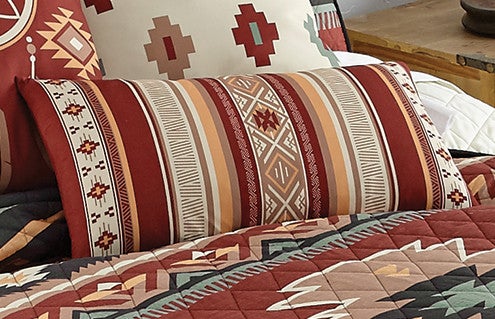 Canyon Ridge Stripe Pillow | Lone Star Western Decor