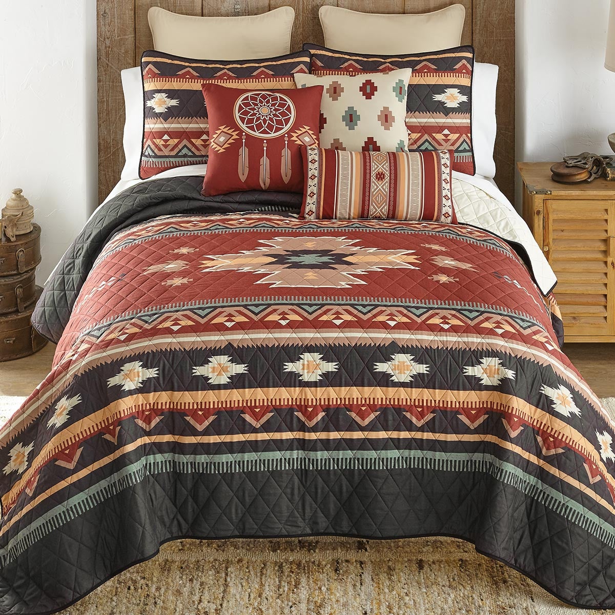 Canyon Ridge Stripe Pillow | Lone Star Western Decor