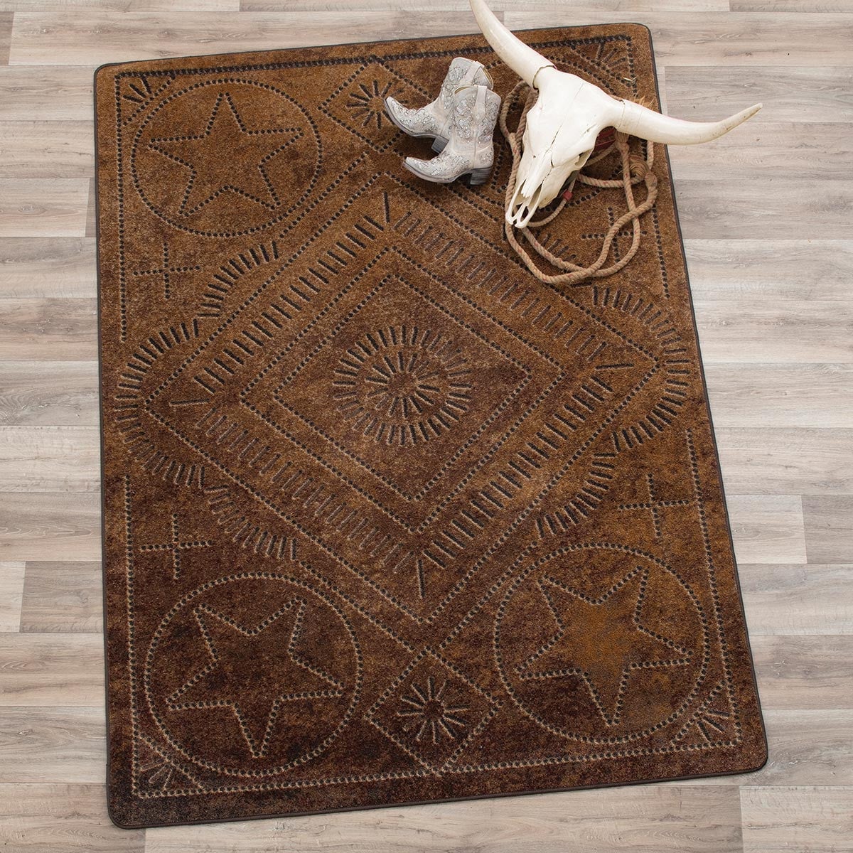 Bronze Canyon Rug - 2 x 8 | Lone Star Western Decor