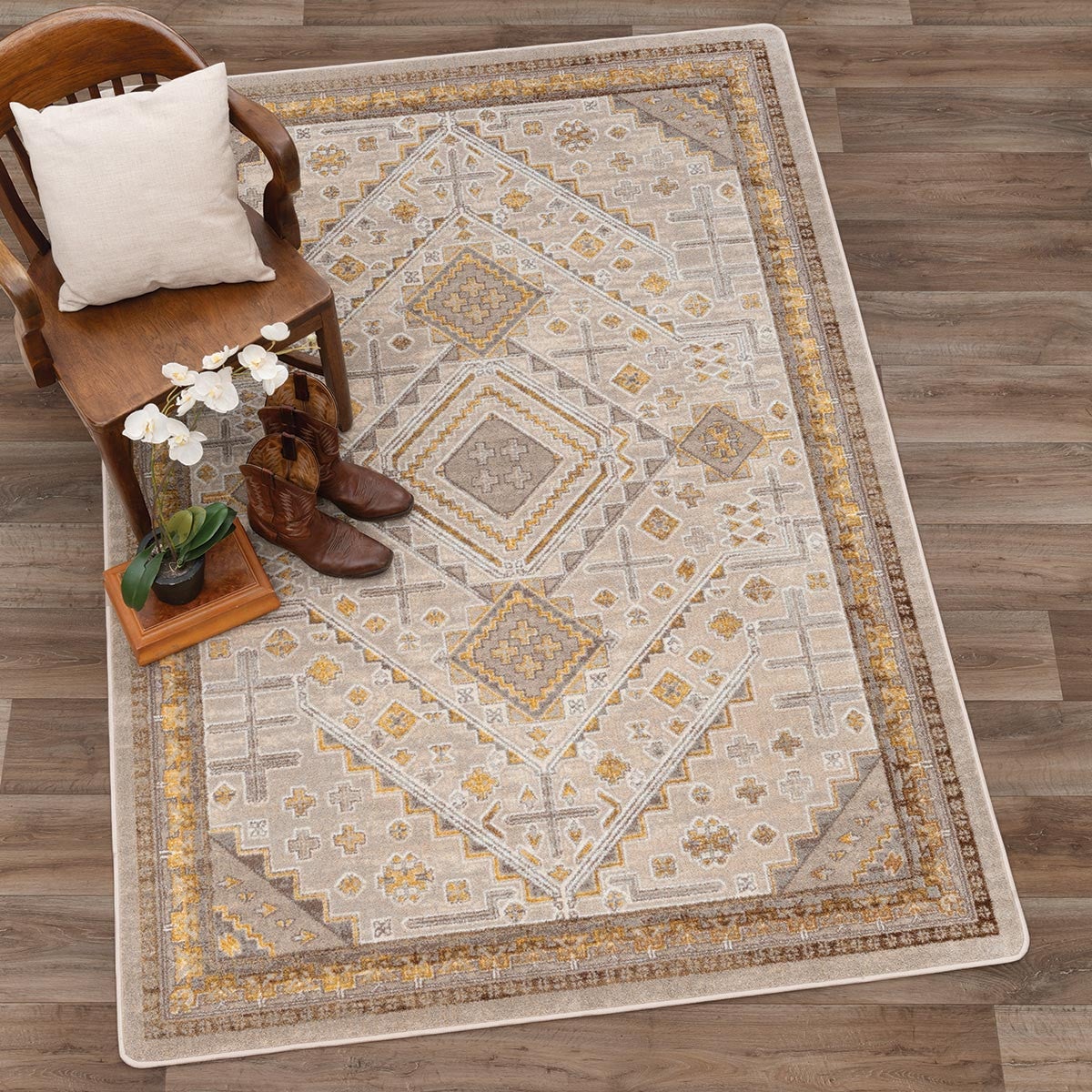 Golden Horizon Rug - 3 x 4 | Lone Star Western Decor
