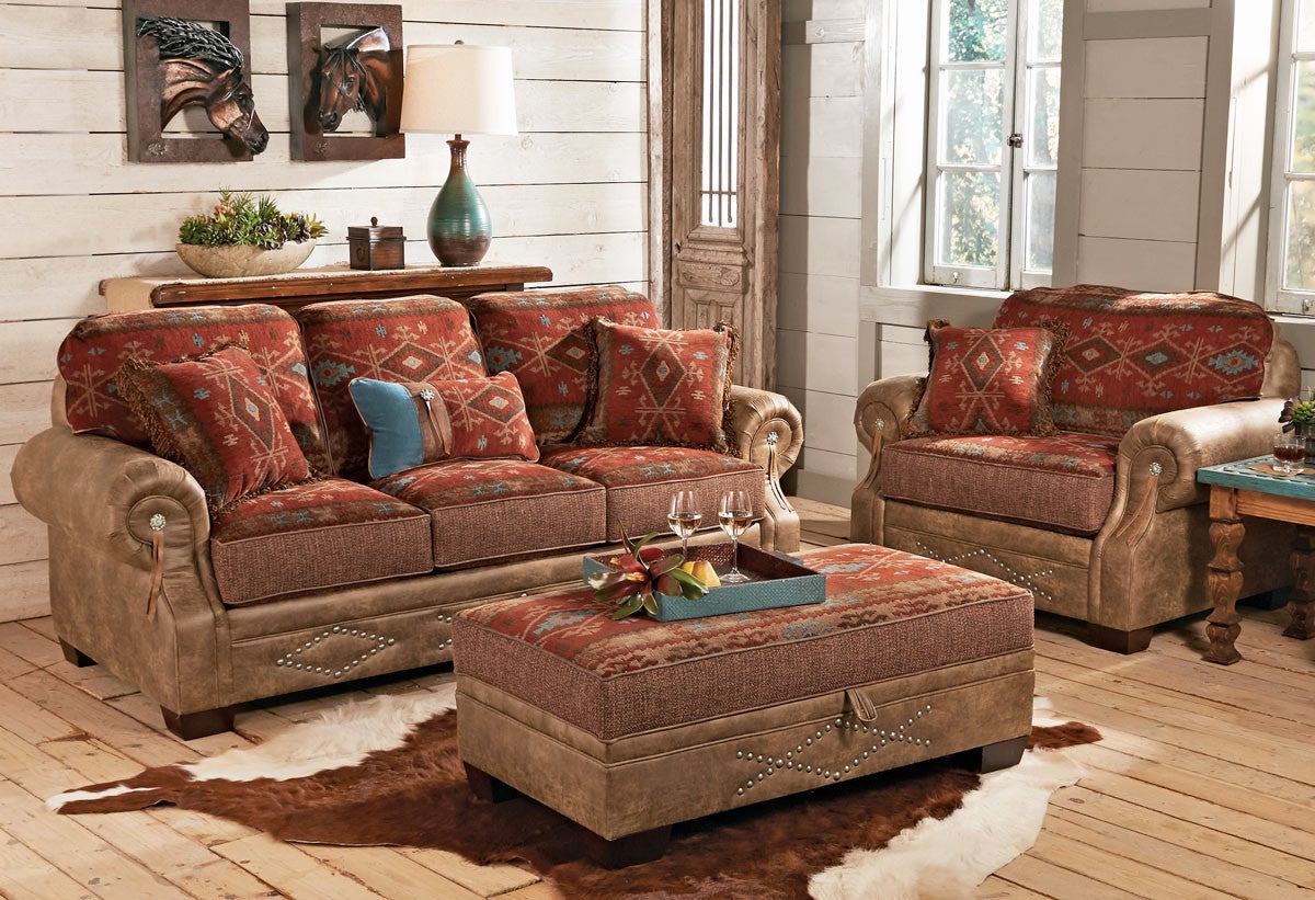 Western Leather Furniture & Cowboy Furnishings | Lone Star Western Décor
