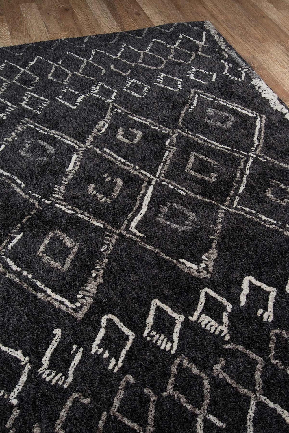 Arturo Black Rug - 5 x 8 | Lone Star Western Decor