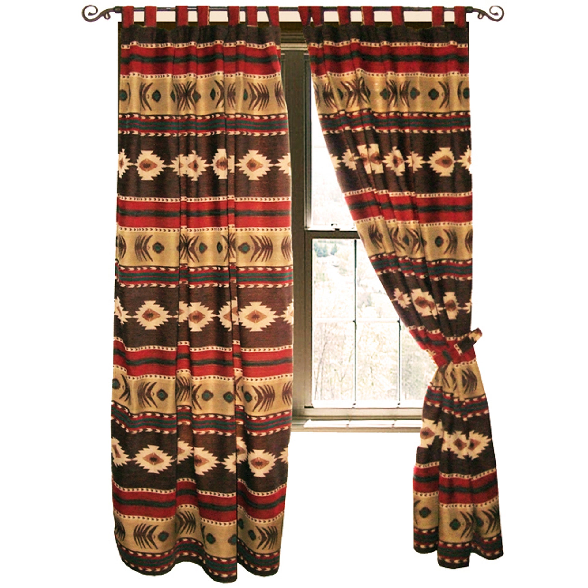 Desert Horizon Southwest Drapes | Lone Star Western Decor