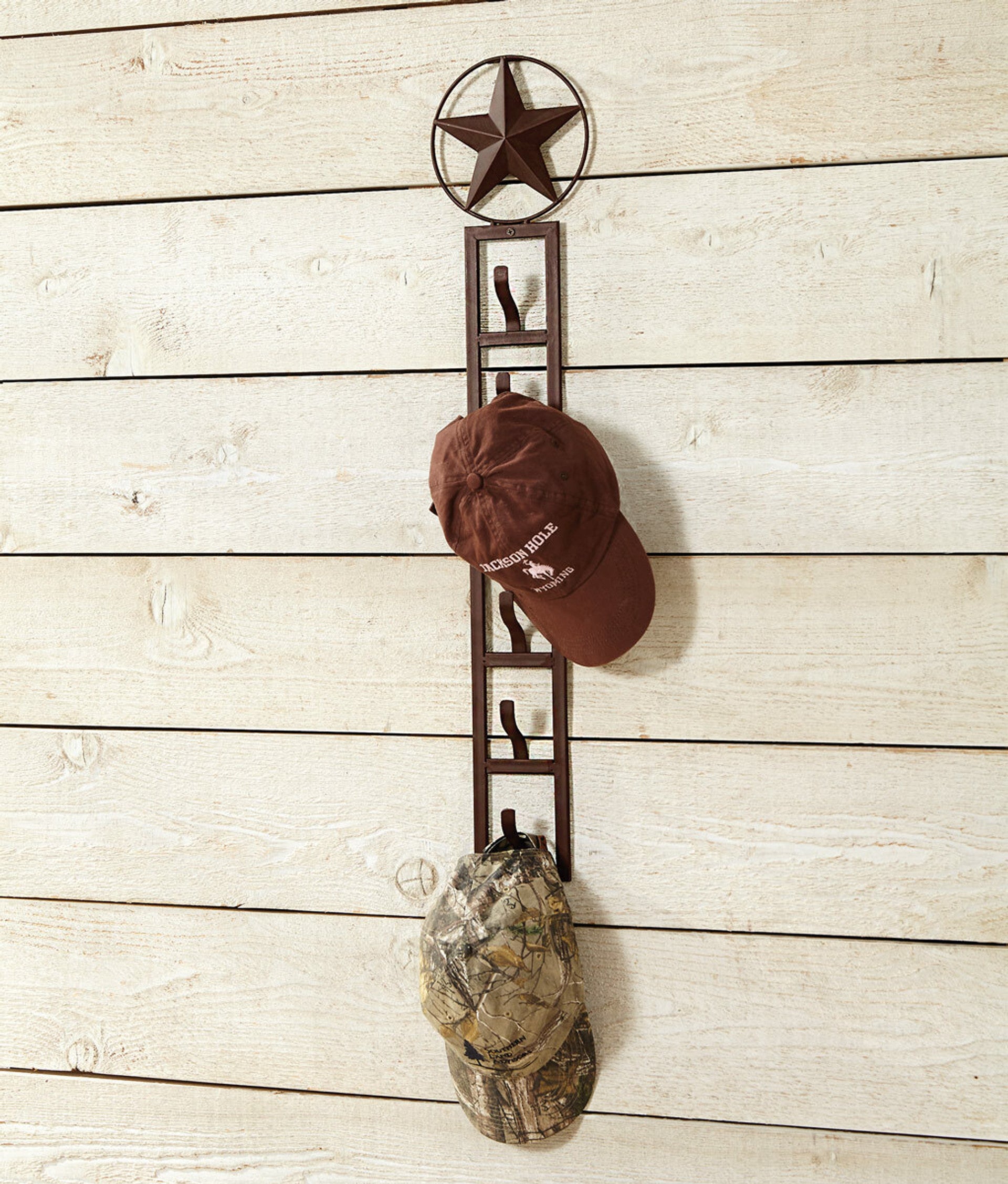 Lone Star Metal Wall Cap Holder | Lone Star Western Decor