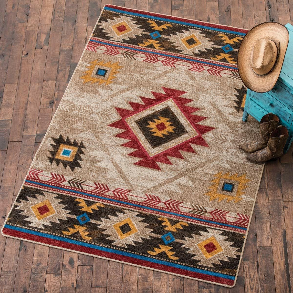 Southwest Rugs: Whiskey River Natural Rug Collection|Lone Star Western ...