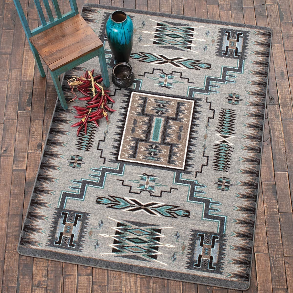 Southwestern Rugs | Desert Lightning Rug Collection | Lone Star Western ...