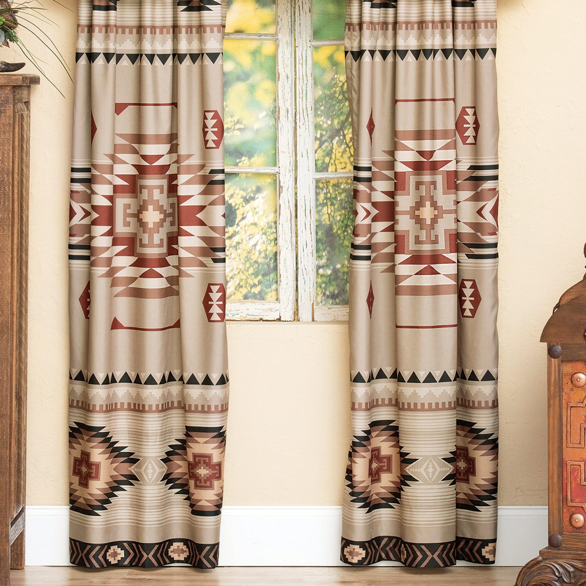 Durango Mesa Lined Drapes | Lone Star Western Decor