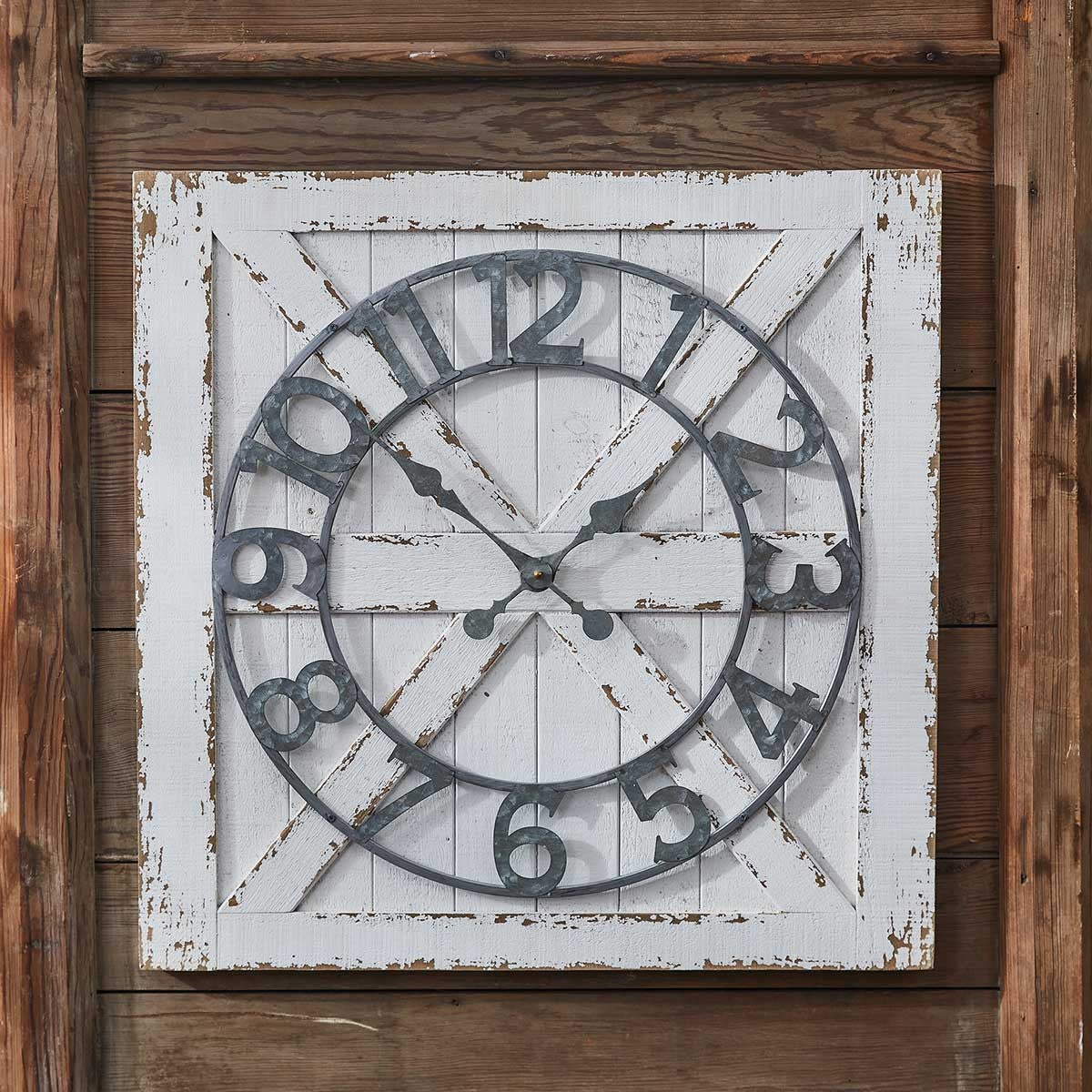 Farmhouse Wall Clock | Lone Star Western Decor