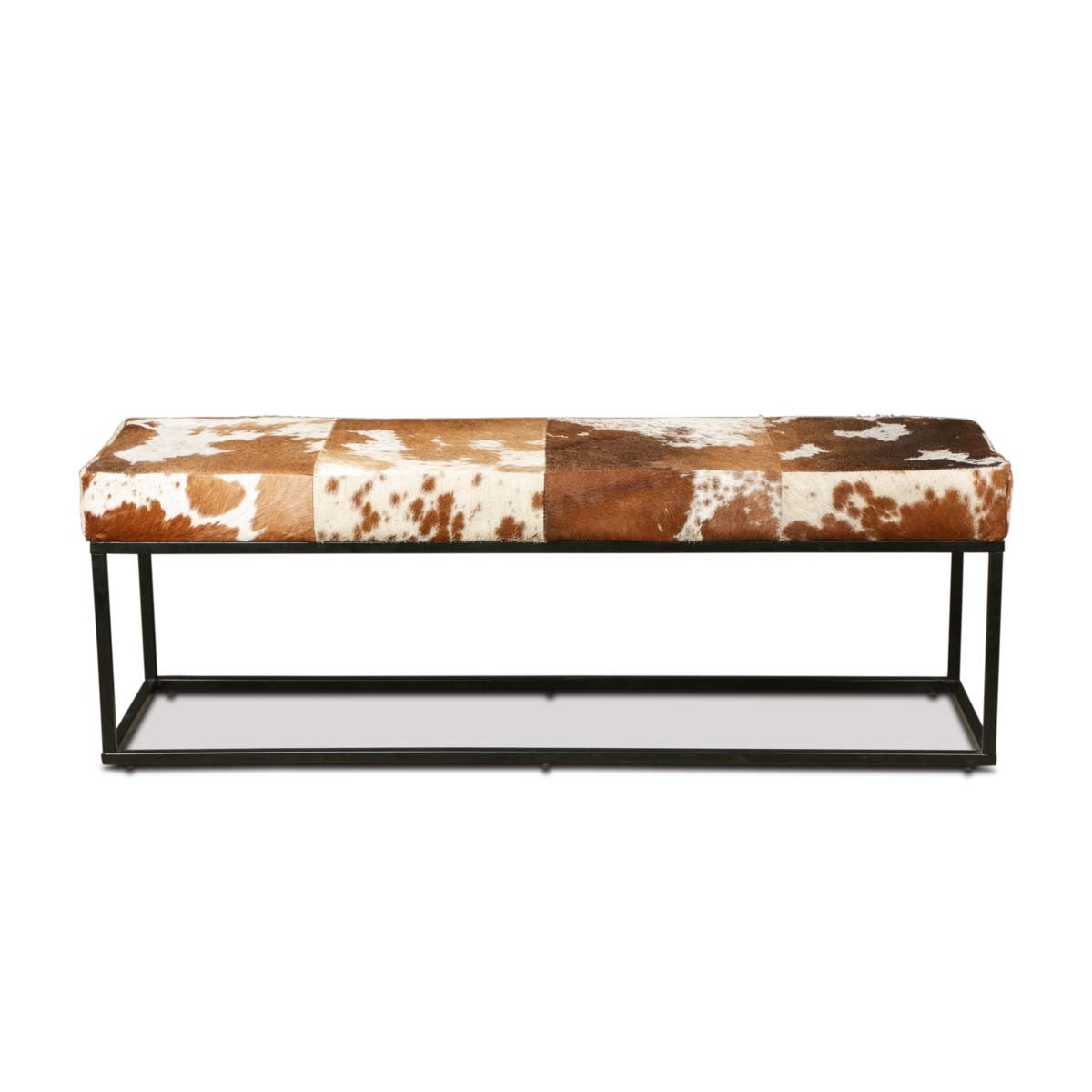 Cowboys Leather Bench | Lone Star Western Decor