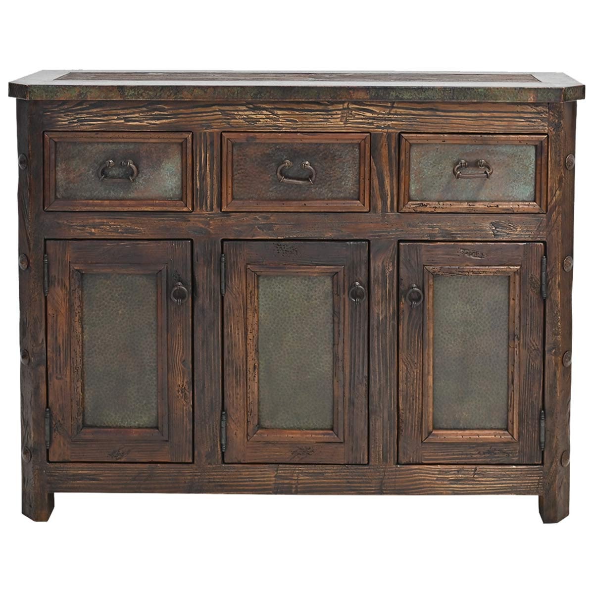 Trailwood Copper Console Table | Lone Star Western Decor
